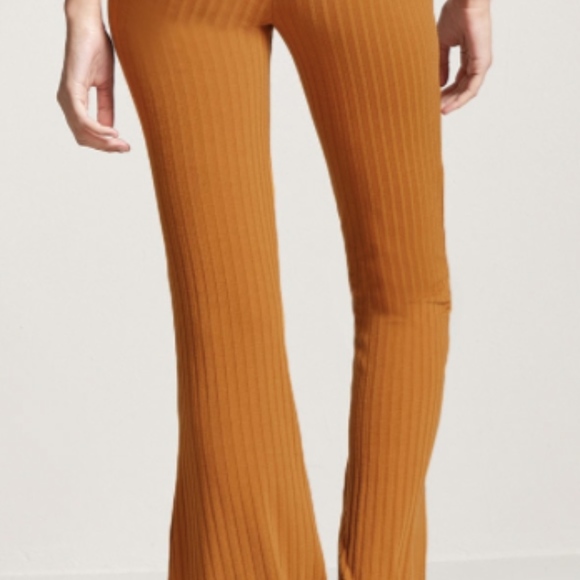 Forever 21 | Pants & Jumpsuits | Ribbed Flare Pants | Poshmark